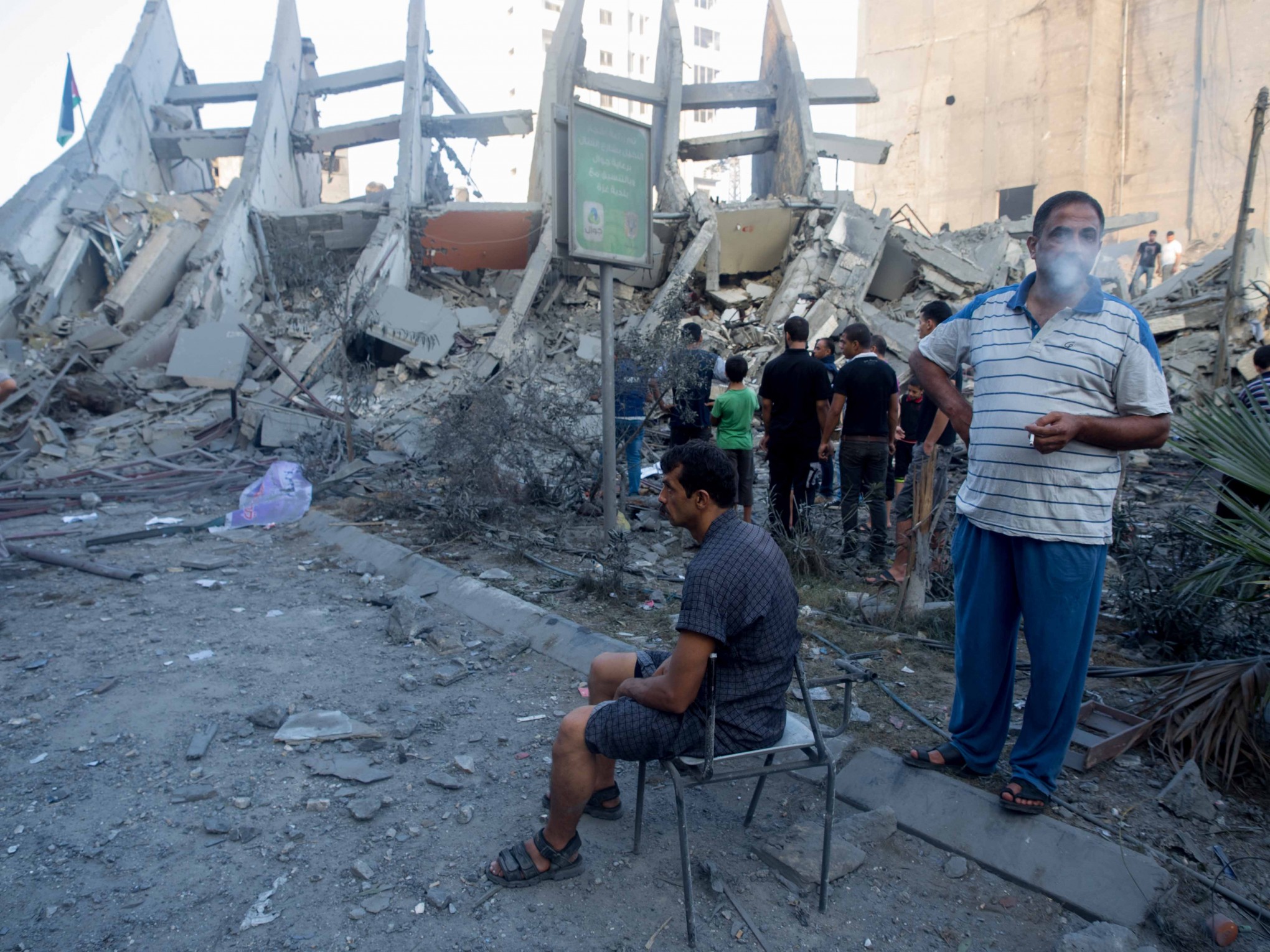 In the last days of ‘Operation Protective Edge’ Israel focused on its ...