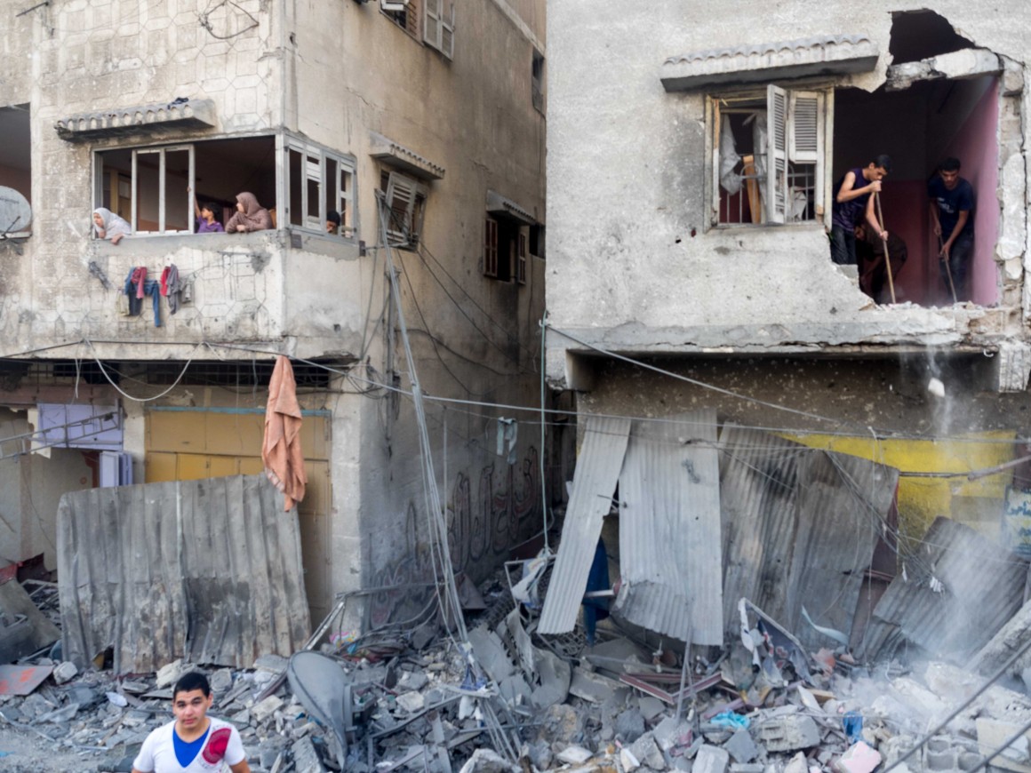 In the last days of ‘Operation Protective Edge’ Israel focused on its ...