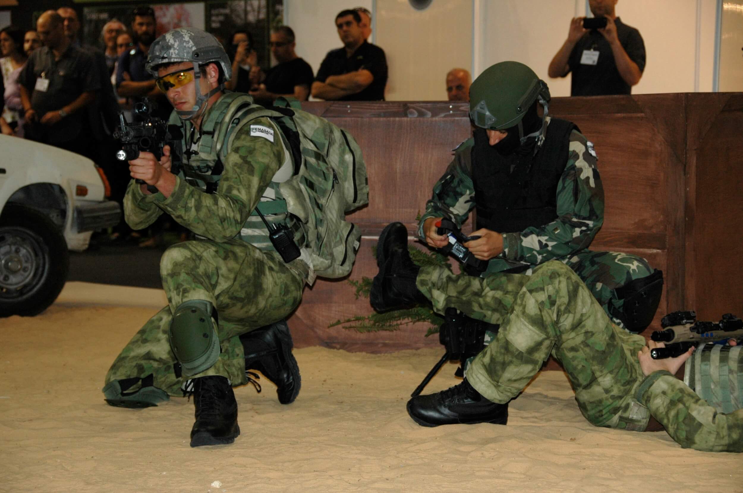 Micro Drones and Skunk Trucks: A visit to an Israeli weapons expo ...