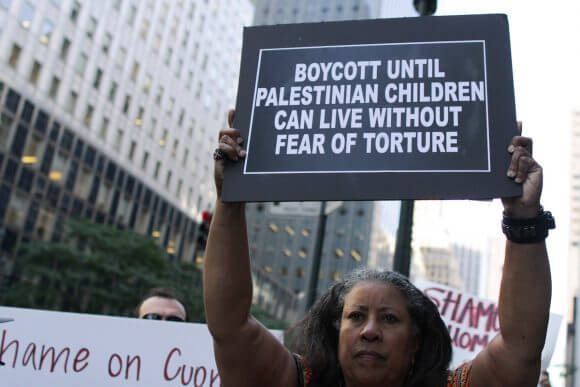 Activists descend on Cuomo NYC office to defend right to boycott ...