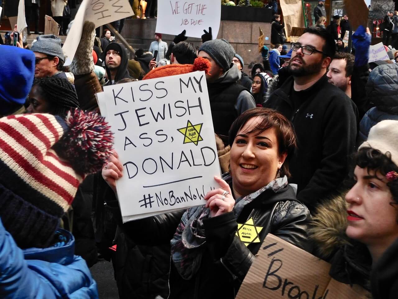 ‘Come all ye faithful’ and ‘Kiss my Jewish ass, Donald’ — sacred and ...