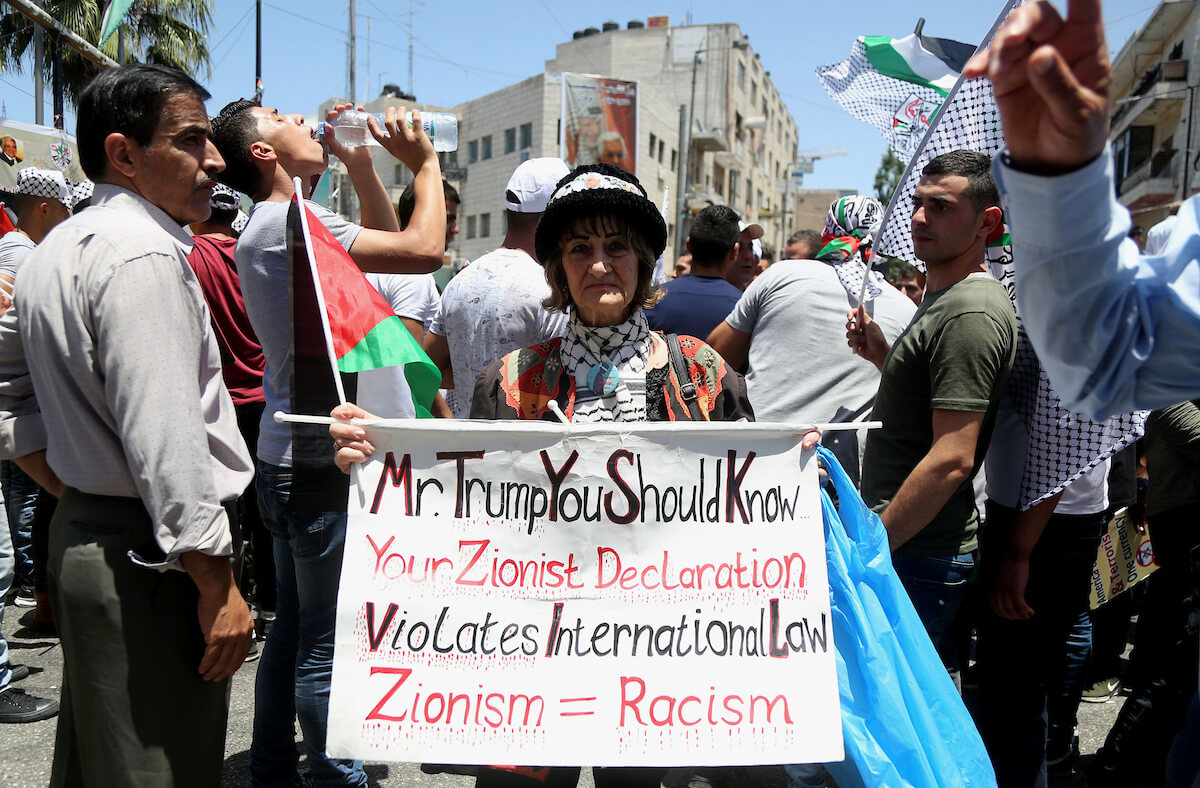 Palestinians protest Trump’s ‘Deal of the Century’ in Ramallah – Mondoweiss