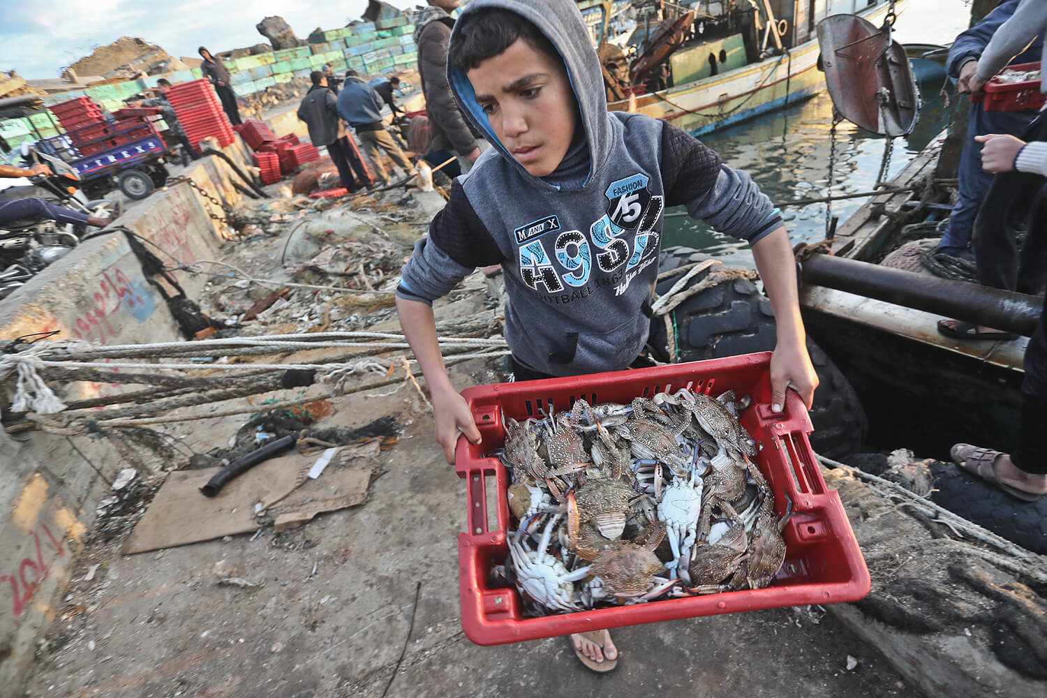Gaza fishermen still struggle despite Israel’s loosening restrictions ...