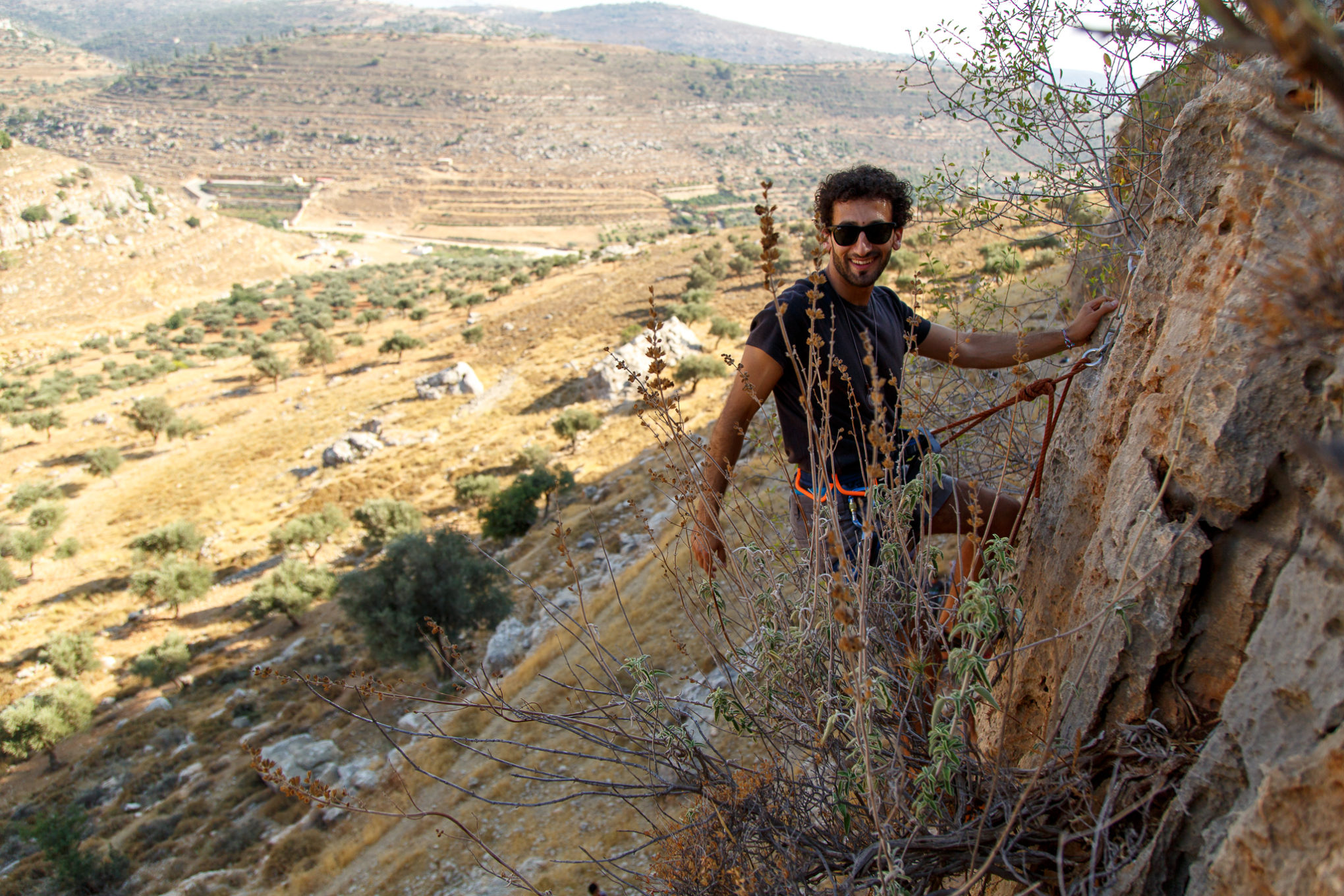 Rock climb Palestine - how rock climbing in the West Bank fosters ...