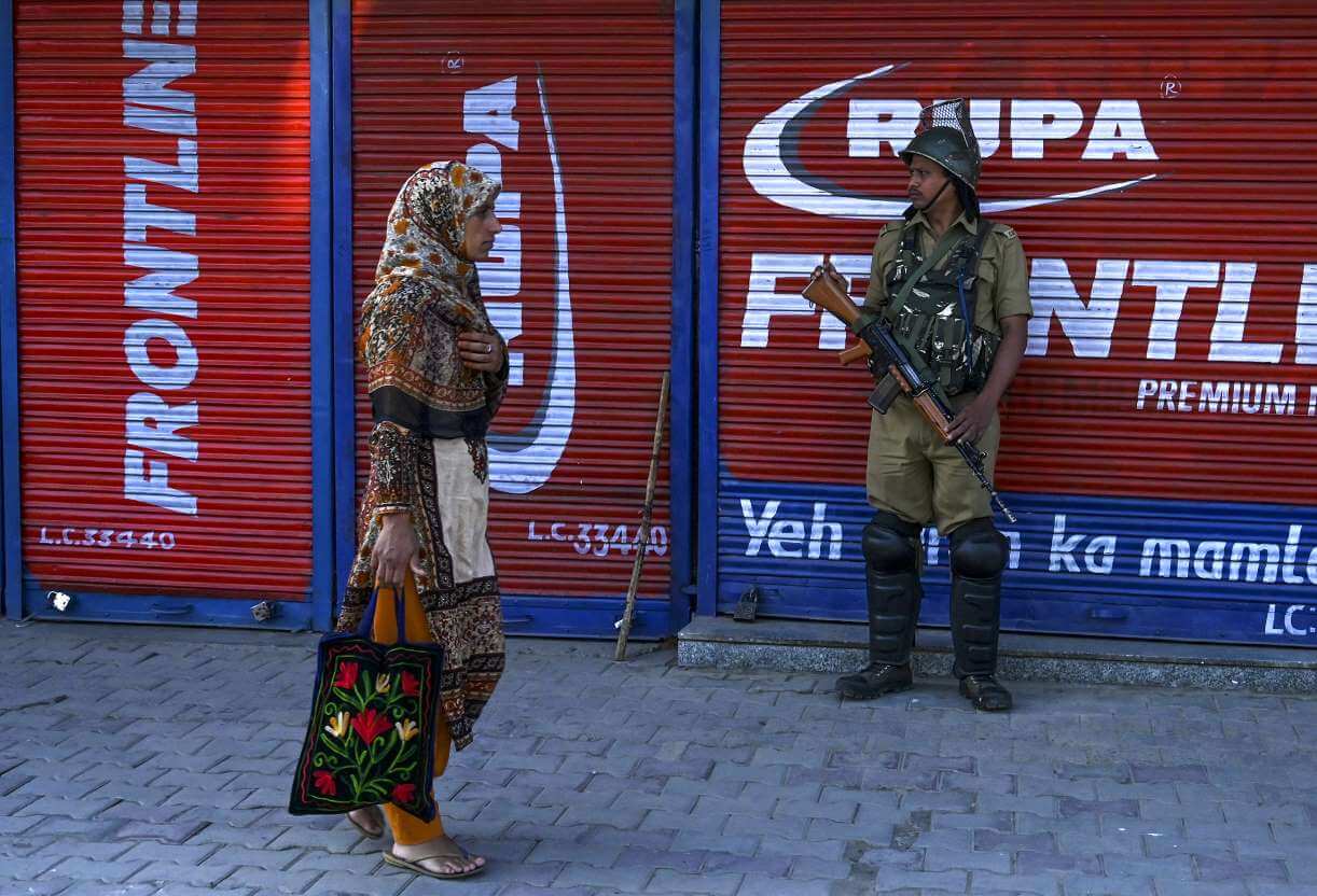 A year of military lock down and Israeli style colonization in Kashmir ...