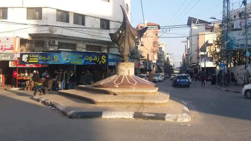 The signature of this Gaza artist can be found across the Strip and ...