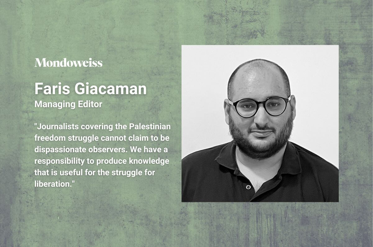 Our responsibility as journalists – Mondoweiss
