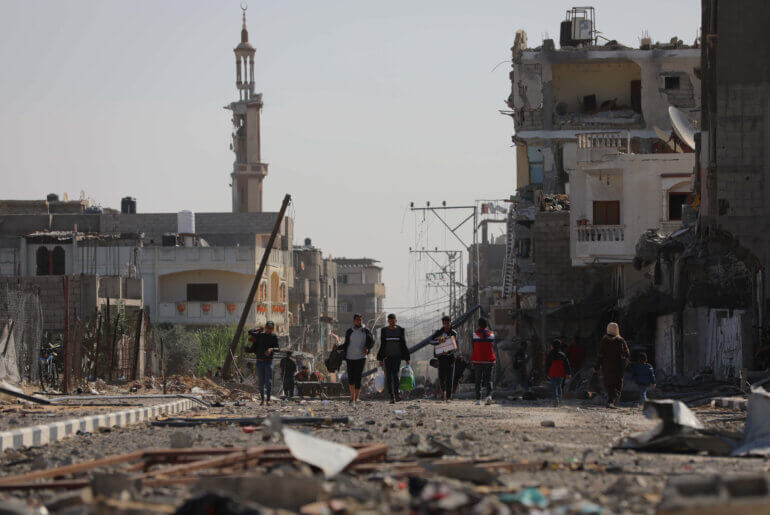 Gaza residents fear moving into residential towers due to threat of ...