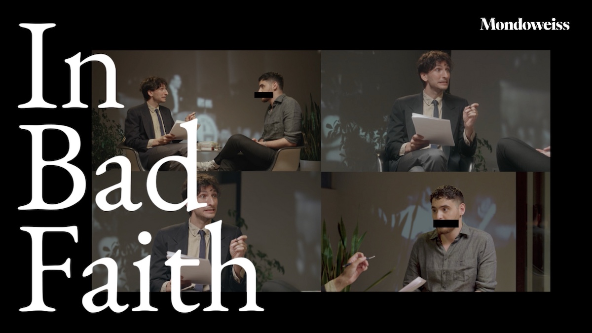 In Bad Faith: A Satire – Mondoweiss