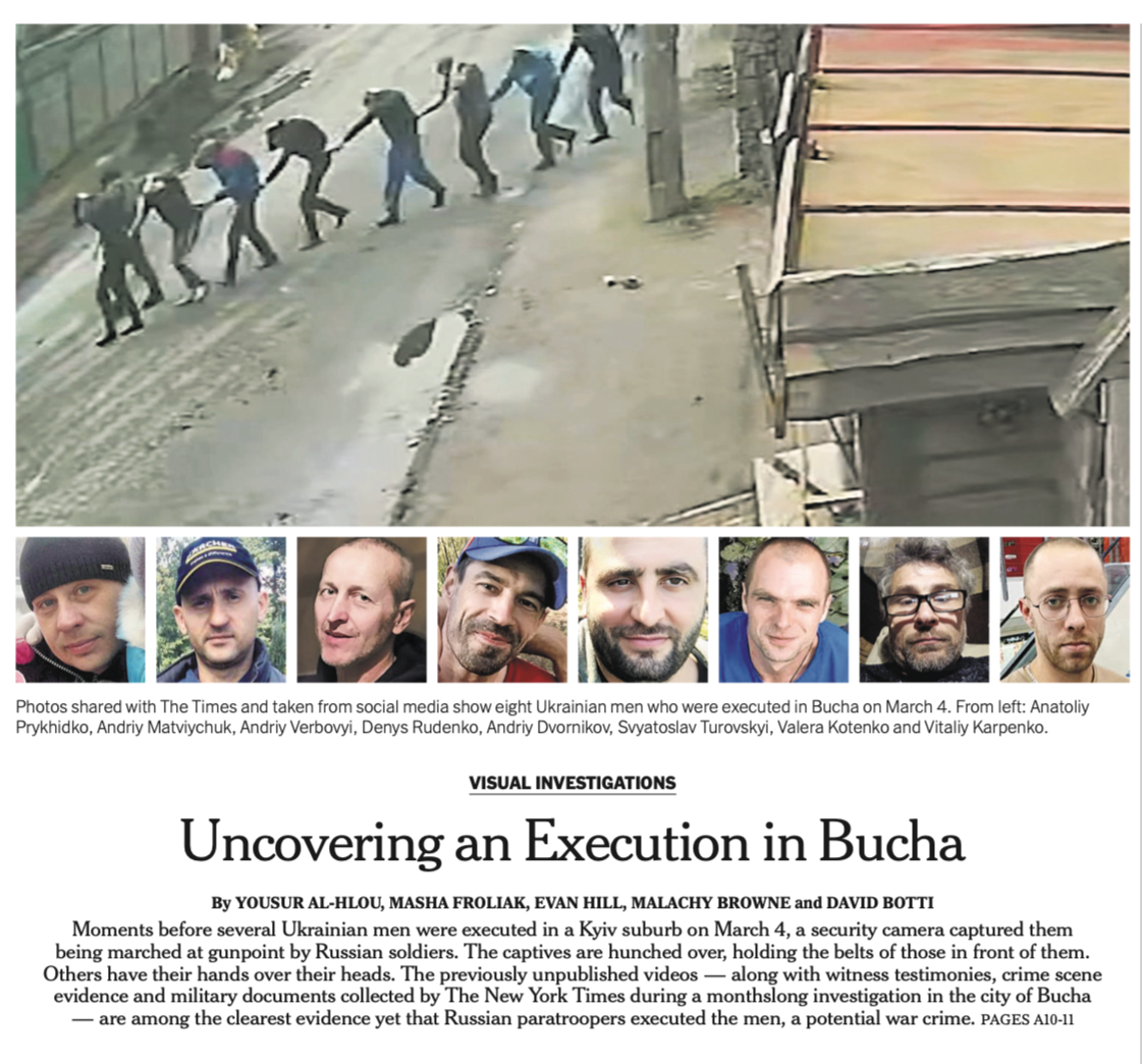 ‘Words like Slaughter:’ A comparative study of The New York Times ...