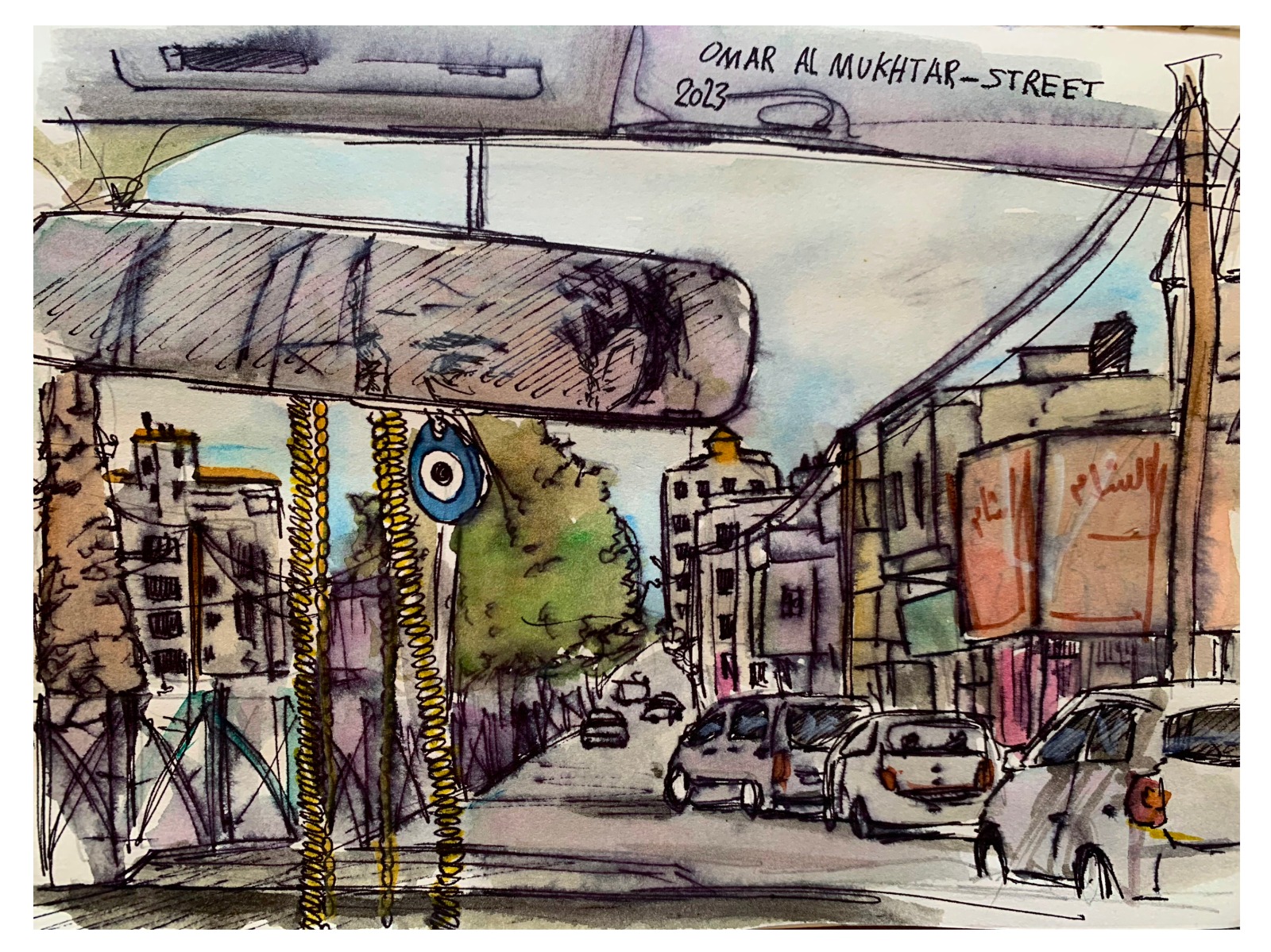 This Gaza artist drew portraits depicting a lifetime of wars – Mondoweiss
