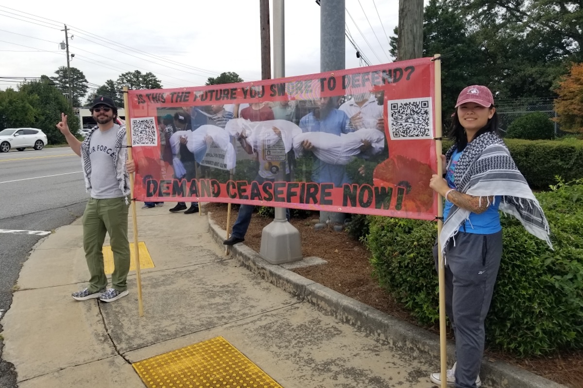 I am seeking a discharge from the U.S. military over the Gaza genocide ...