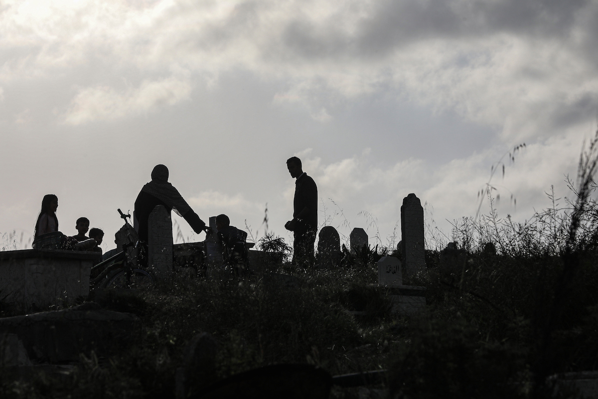 Palestinians fear Gaza’s largest cemetery has been destroyed. Not even ...